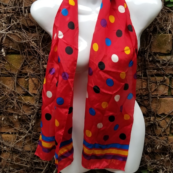 Echo | Accessories | Vintage Club 7 Echo Silk Scarf | Poshmark